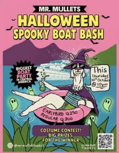 Mr. Mullets Halloween Boat Party (30th October, 2025) - Mr. Mullets ...